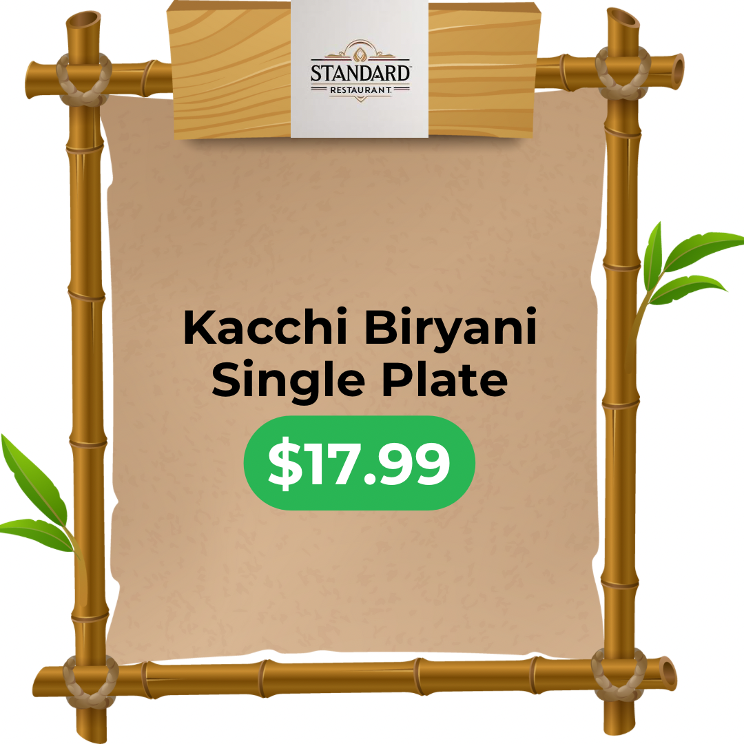 Standard Kacchi Biryani Plate – Bangla Eats